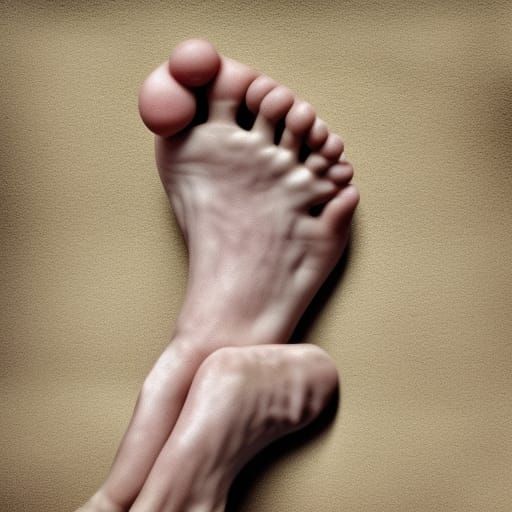 Foot - AI Generated Artwork - NightCafe Creator