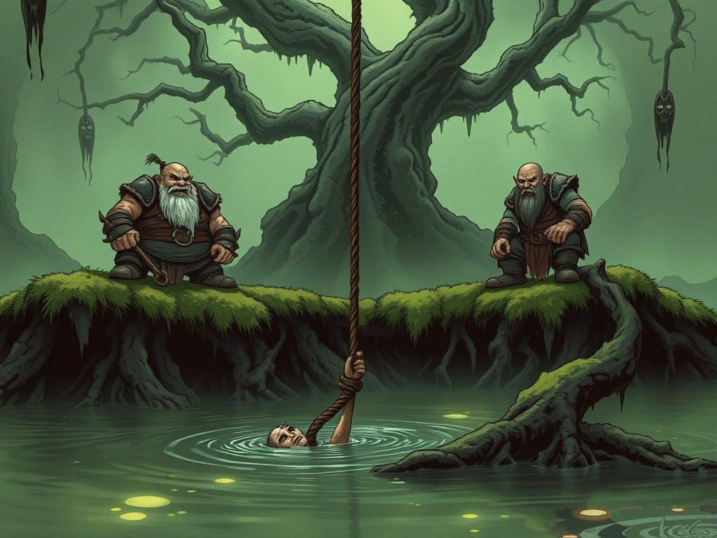 Hanging by a thread - Hanging by a thread