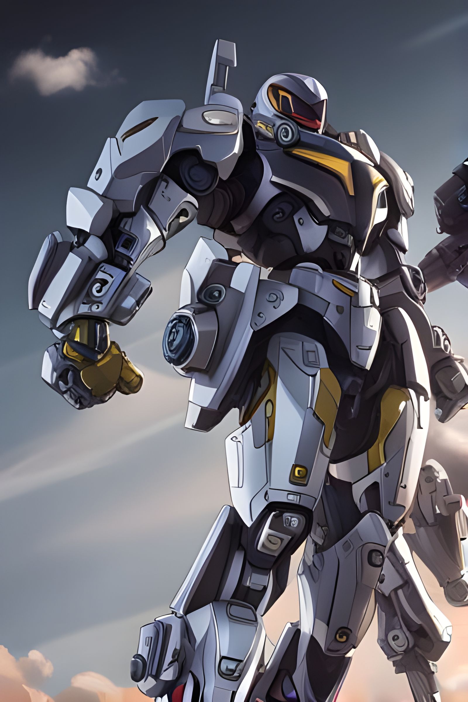 Jaeger Delta Form - AI Generated Artwork - NightCafe Creator