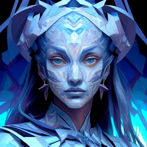 Facial expression within octagonal polyhedron 1