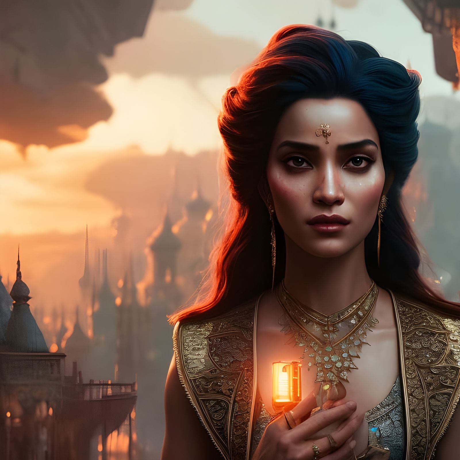 Arabian Princess - AI Generated Artwork - NightCafe Creator