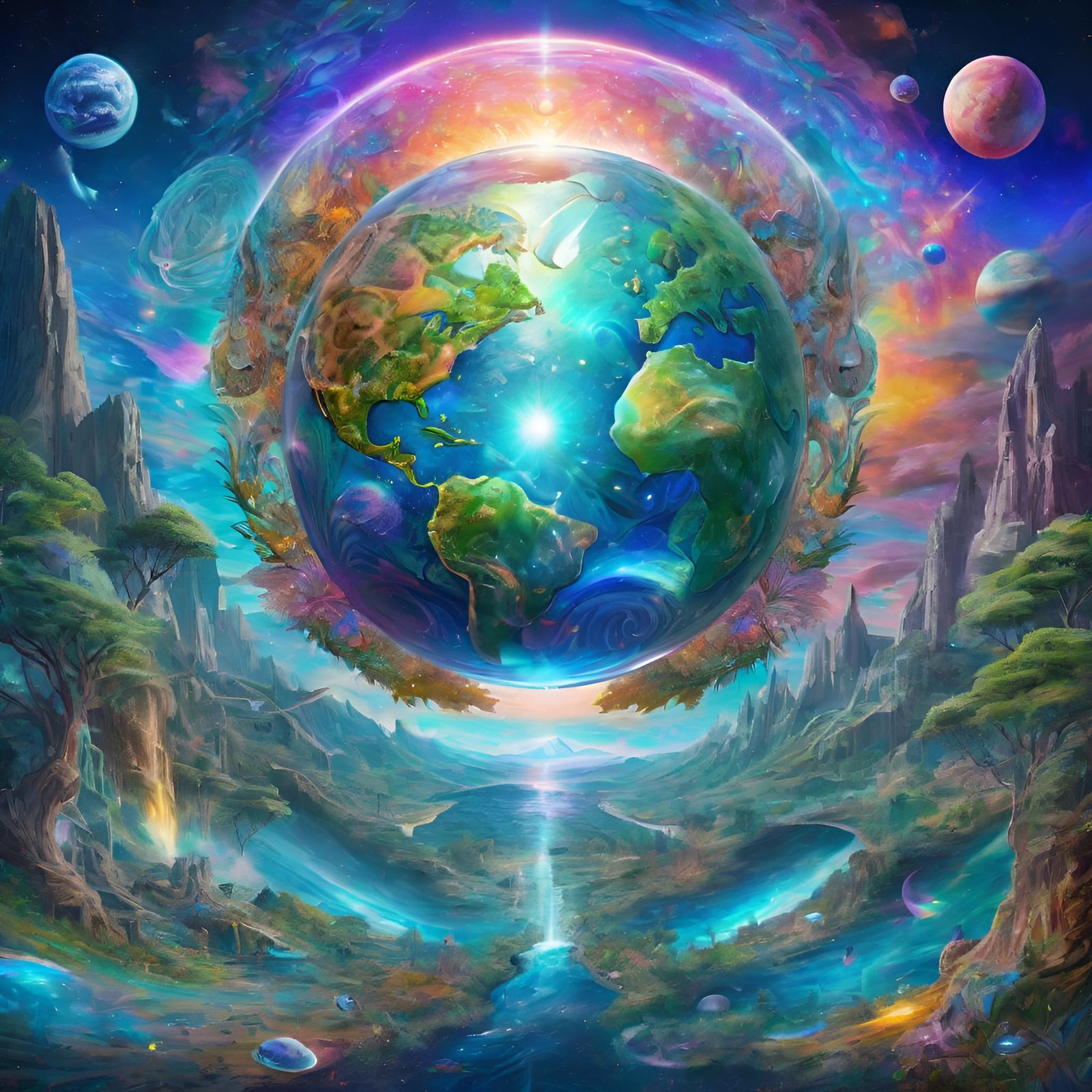 Eden - AI Generated Artwork - NightCafe Creator