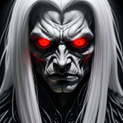 Sinister Demon in Dark, Cinematic Style - AI Art