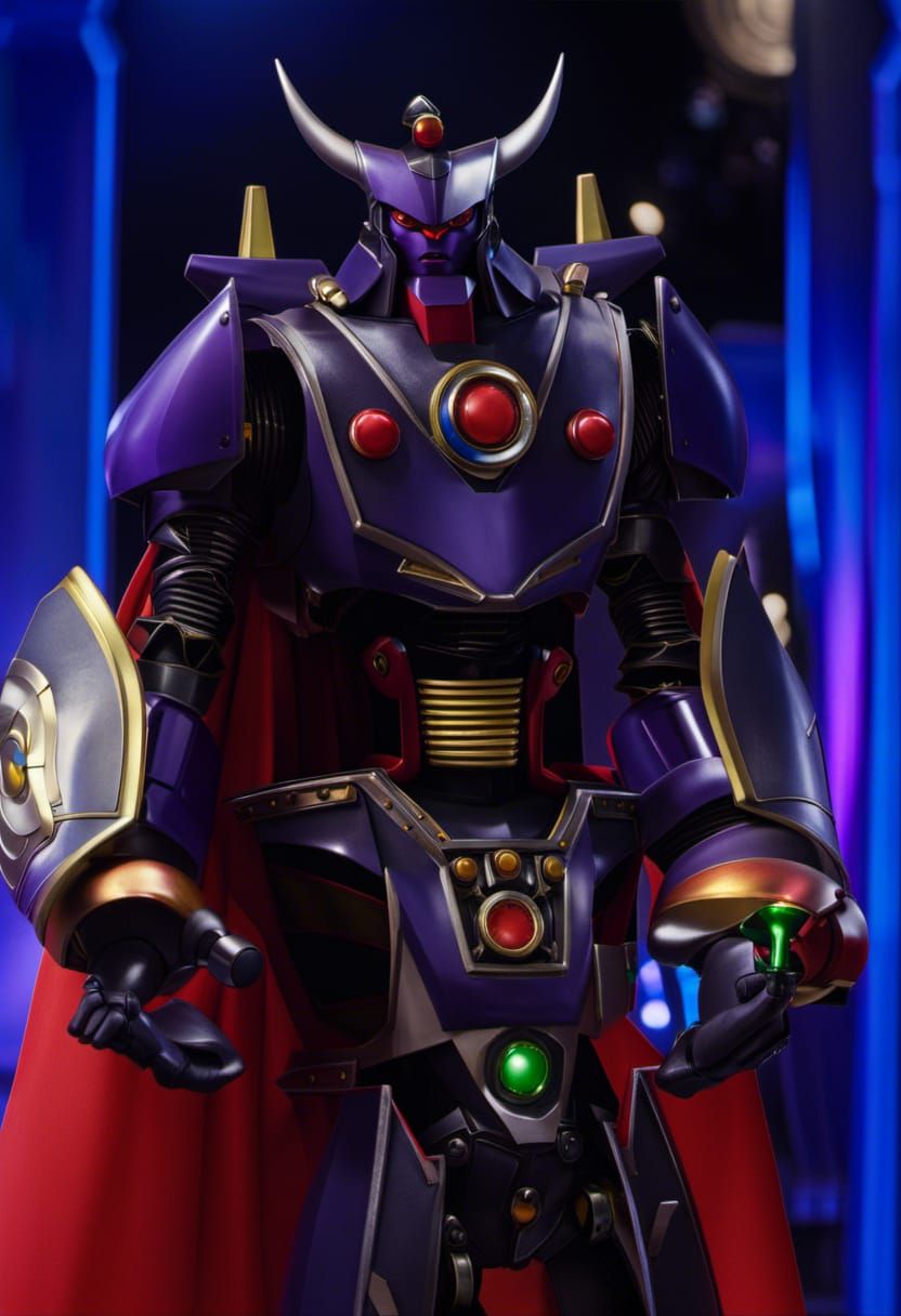 Zurg Mecha Sentai Robot - AI Generated Artwork - NightCafe Creator
