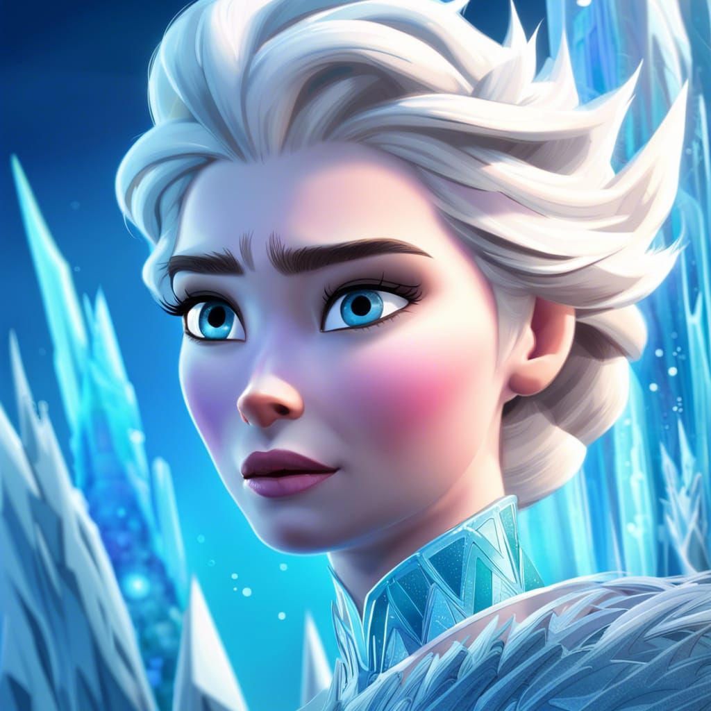 Elsa - AI Generated Artwork - NightCafe Creator