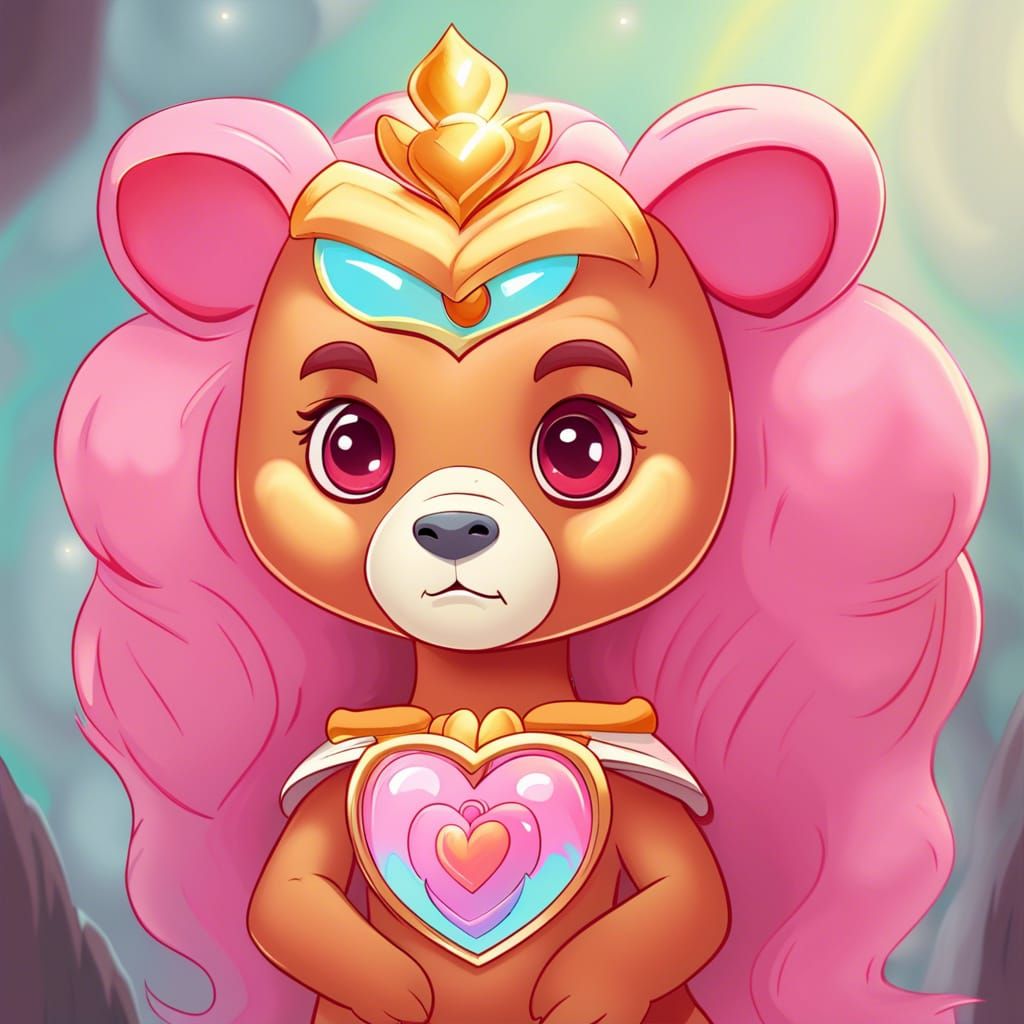 She-ra Care Bear - AI Generated Artwork - NightCafe Creator