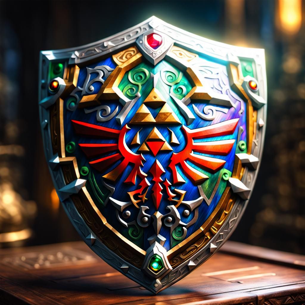 ZELDA_SHIELD - AI Generated Artwork - NightCafe Creator