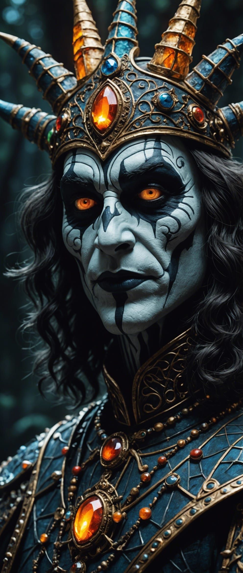 Dark jester - AI Generated Artwork - NightCafe Creator