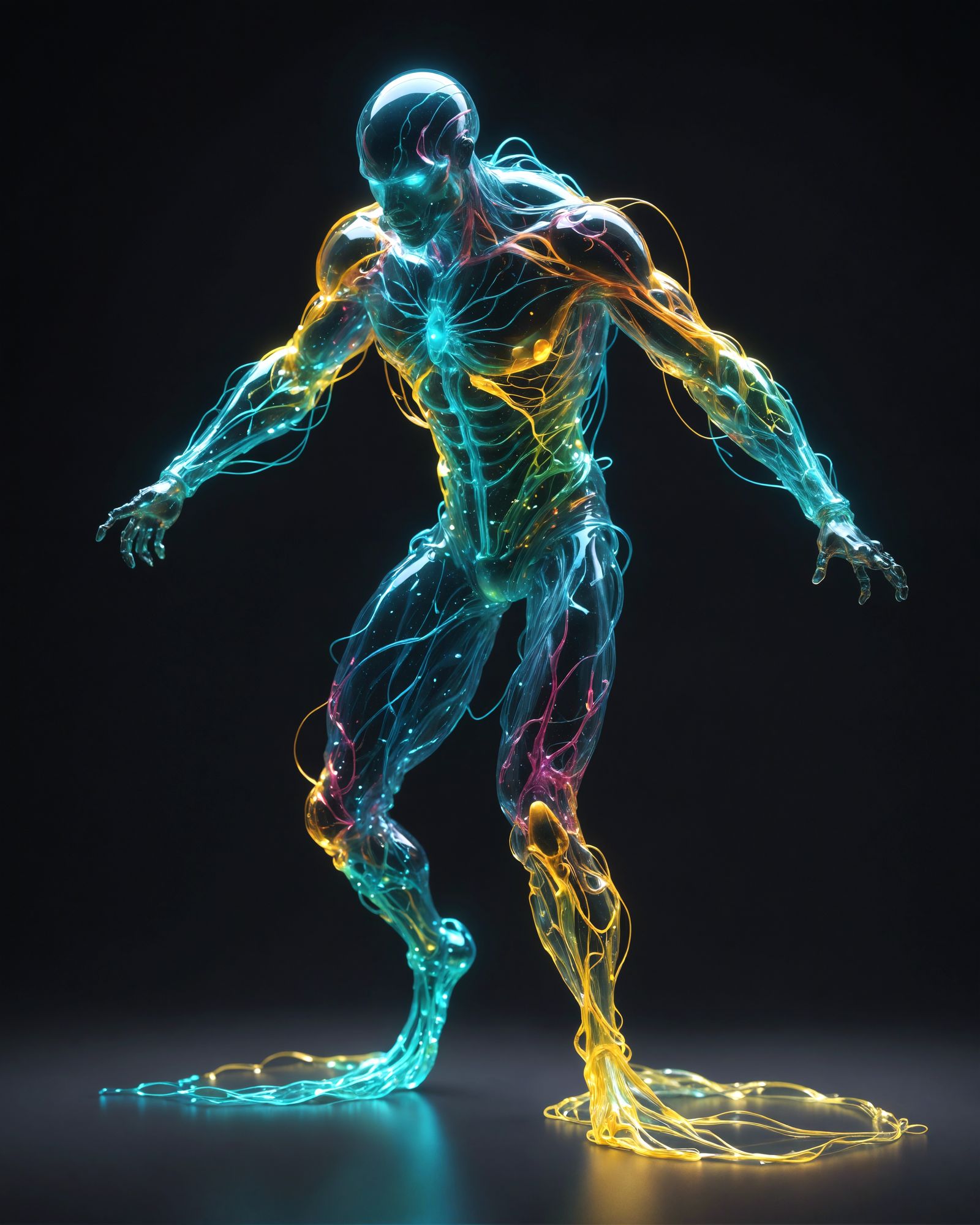 Cyborg Bio Fiber 2.0 - AI Generated Artwork - NightCafe Creator