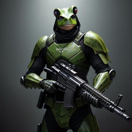 Frogger - AI Generated Artwork - NightCafe Creator