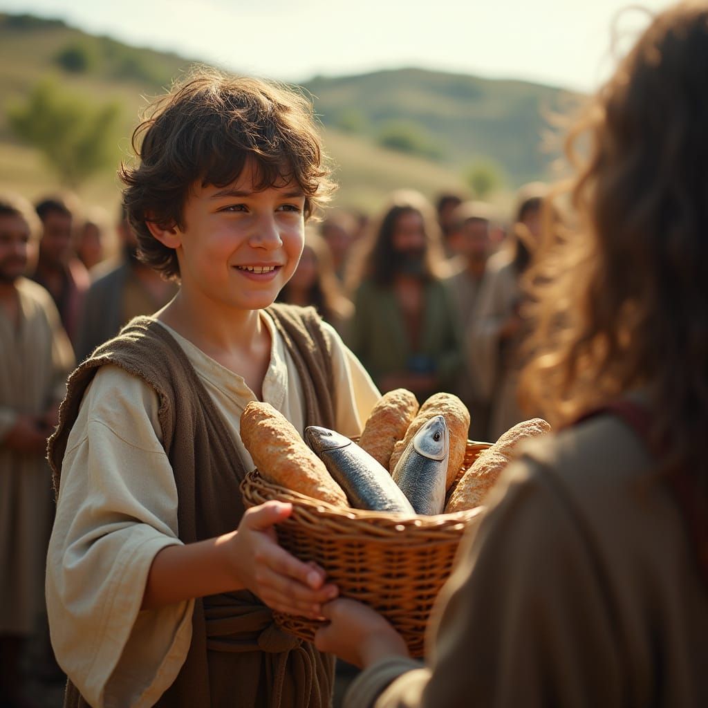 Youthful Generosity in a 17th-Century Realism Styl... - AI Art