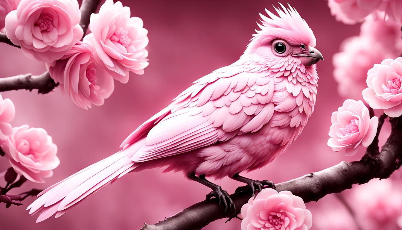 Pink Is His Favorite Color - AI Generated Artwork - NightCafe Creator