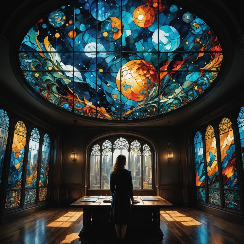 Captured Cosmos - AI Generated Artwork - NightCafe Creator