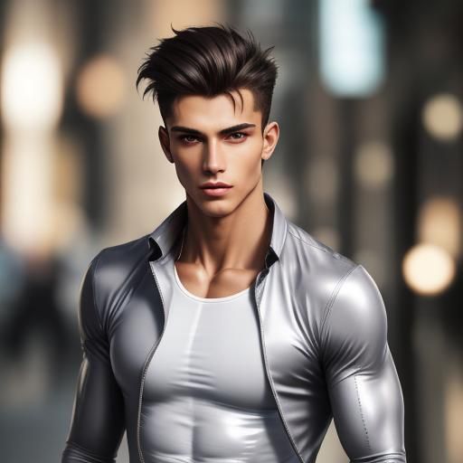 Male Model 44443323224445564 - AI Generated Artwork - NightCafe Creator