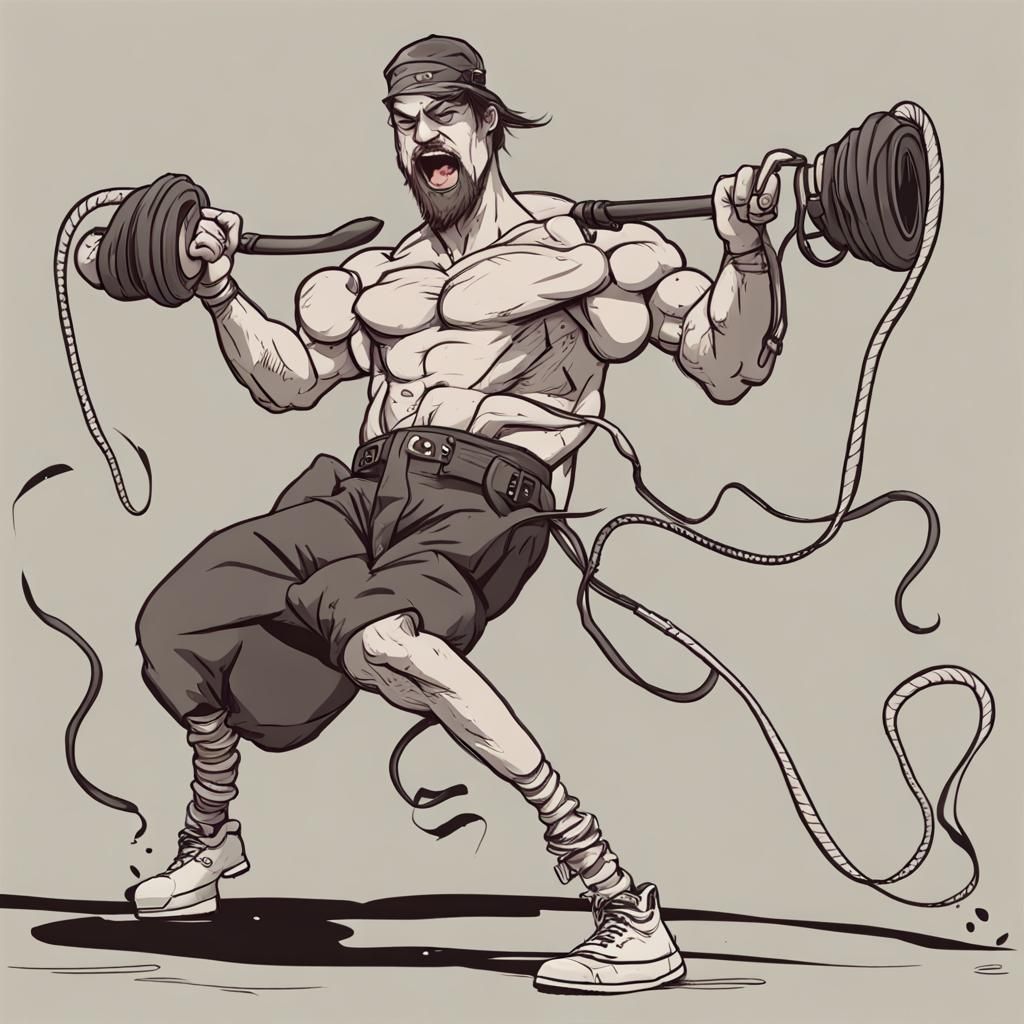 Yo bro, pump it out! - AI Generated Artwork - NightCafe Creator
