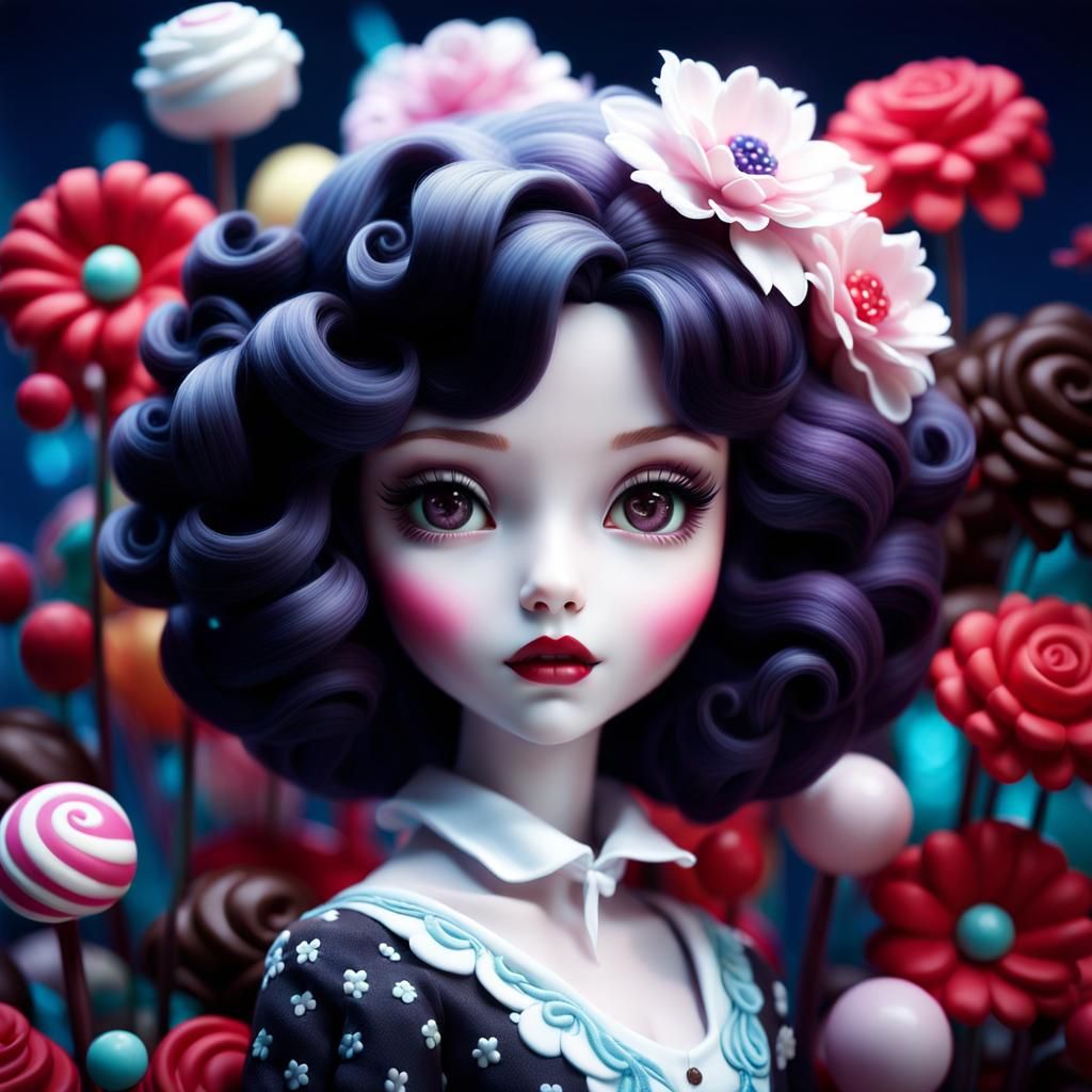 "Sweet Surrealism: A Delicious Nod to Nicoletta Ceccoli in 3D" - AI ...