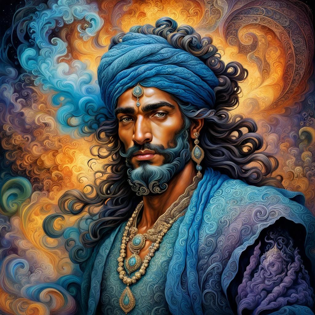 Male Genie - AI Generated Artwork - NightCafe Creator