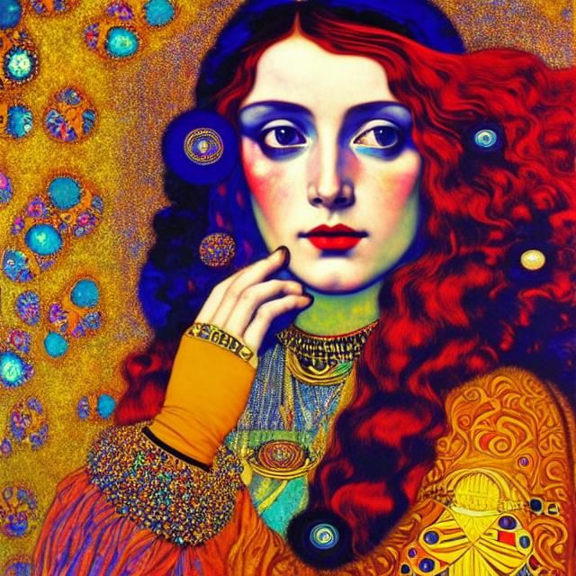 Lady Macbeth Juliet Ophelia, Hippie woman, cinematic dramatic ...