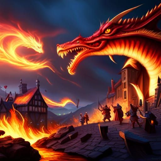 Chaos Ensues - AI Generated Artwork - NightCafe Creator