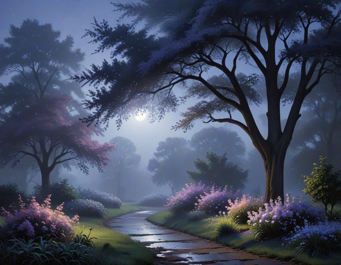 Chinaberry tree, Cape lilac, syringa berrytree - AI Art