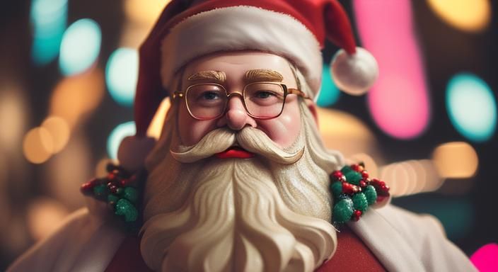 Santa - AI Generated Artwork - NightCafe Creator