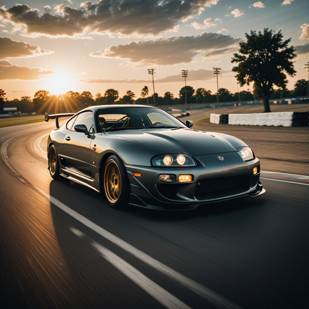 supra mk4 drift zone - Supra MK4 Masterpiece: Golden Hour Dr...