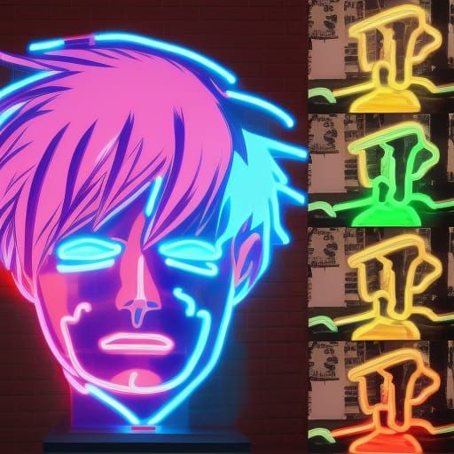 anime sign - AI Generated Artwork - NightCafe Creator