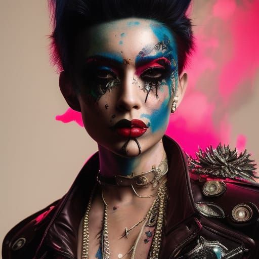 Punk 2 - AI Generated Artwork - NightCafe Creator