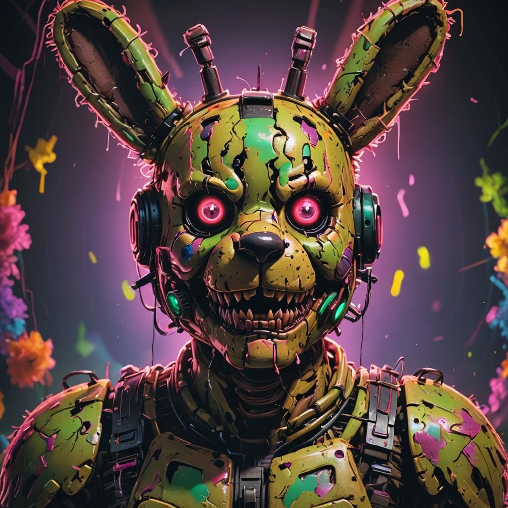 Springtrap - AI Generated Artwork - NightCafe Creator
