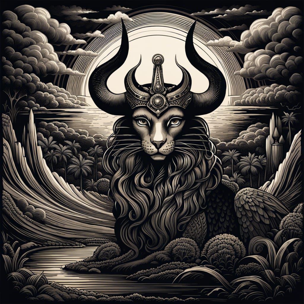 Mythic Riddler - AI Generated Artwork - NightCafe Creator