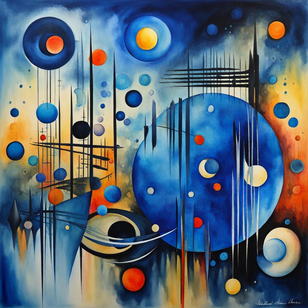 Abstract - AI Generated Artwork - NightCafe Creator