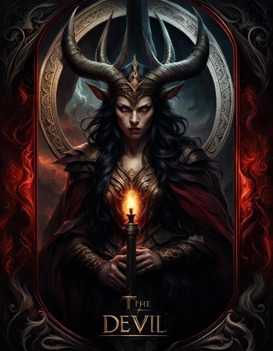 Major Arcana XV: The Devil - AI Generated Artwork - NightCafe Creator