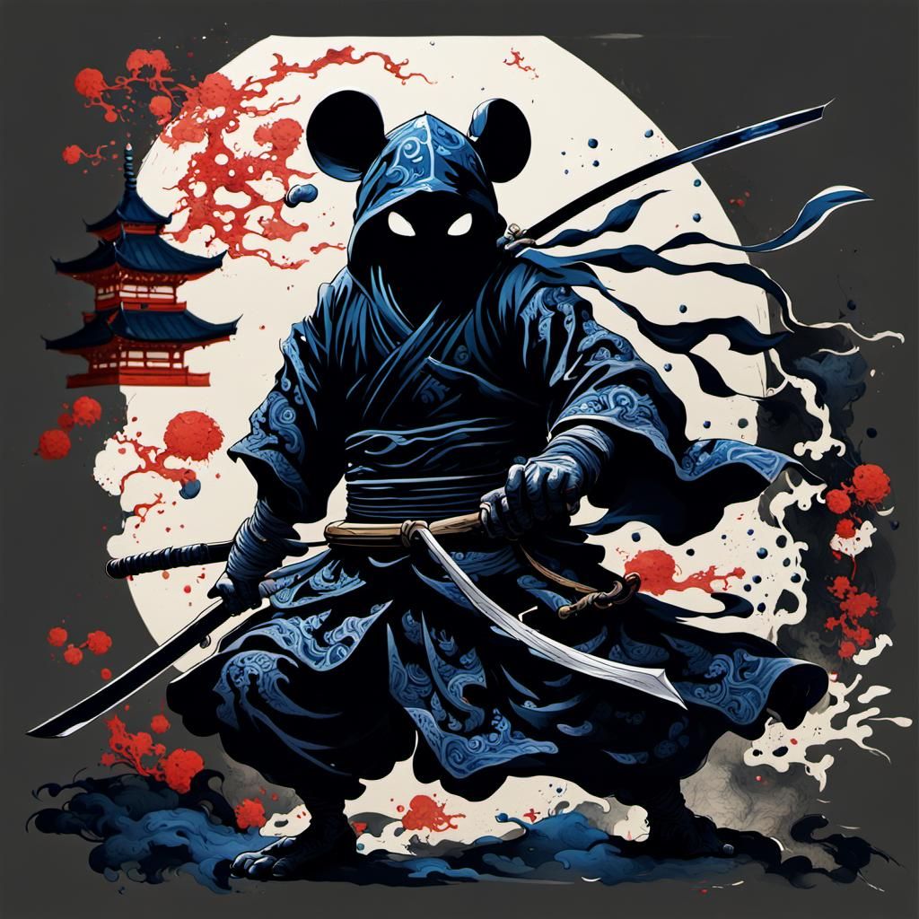 ninja rat - AI Generated Artwork - NightCafe Creator