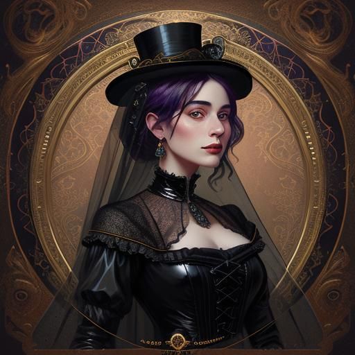 Vampira Courtesan Skittles of Rotten Row - AI Generated Artwork ...