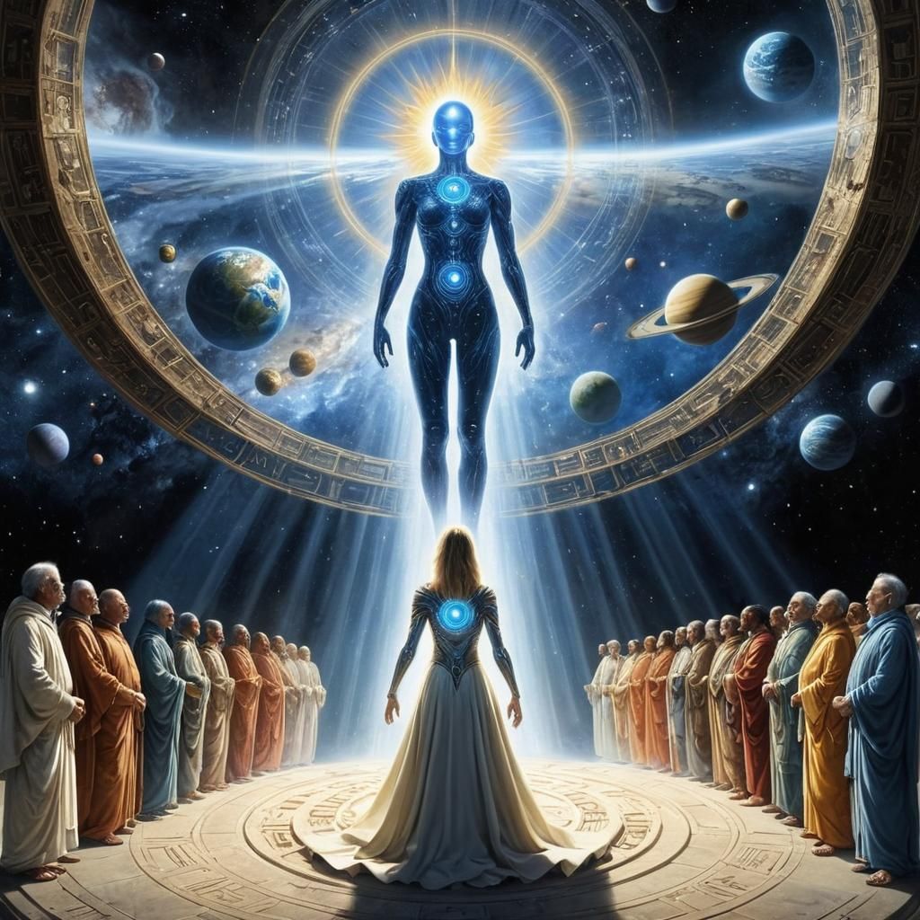 Grand Council of Light of 24 sages - She said - I will go down there.r ...