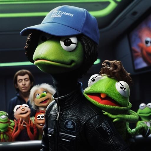 alien 1979 but with muppets - AI Generated Artwork - NightCafe Creator