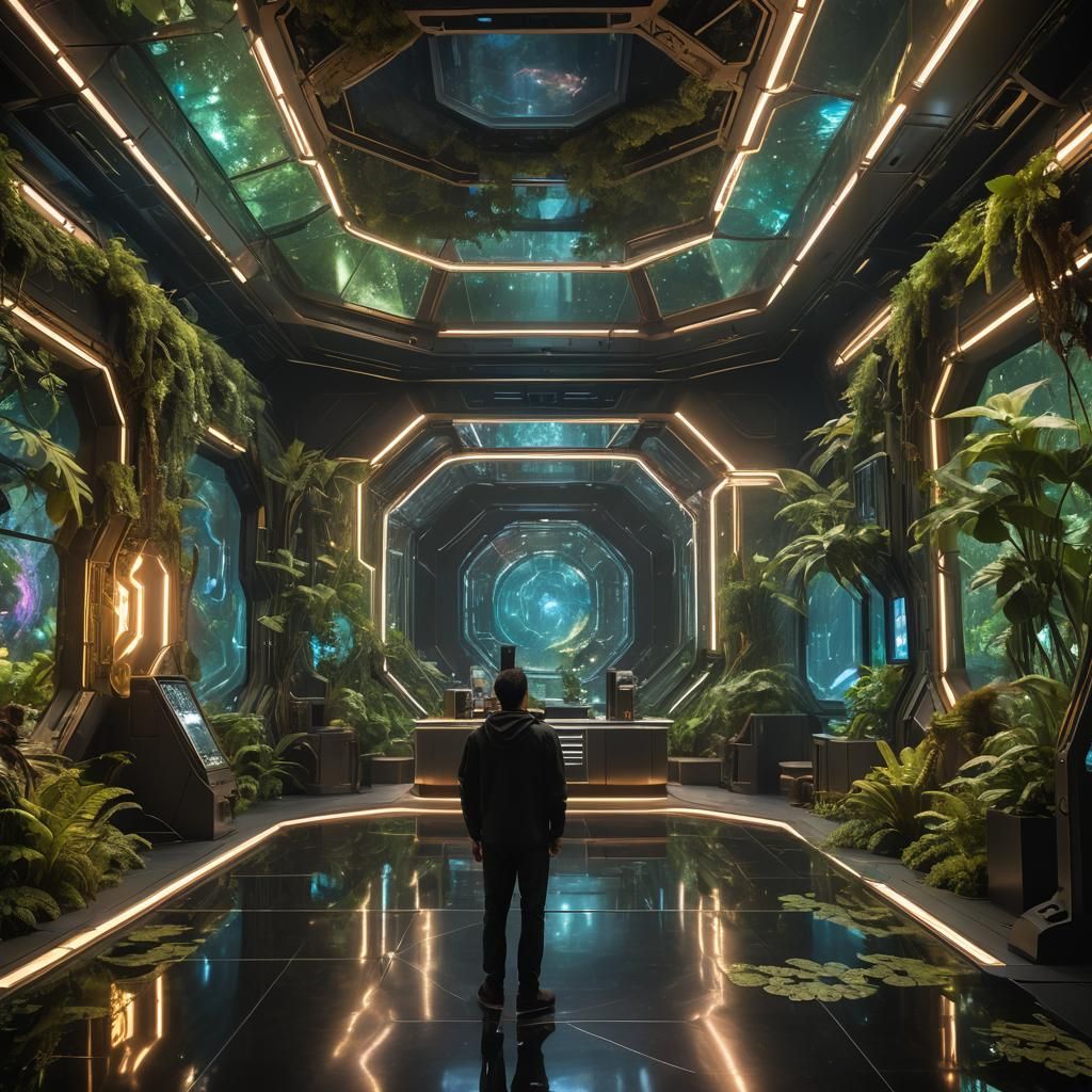 Room in the AI structure - AI Generated Artwork - NightCafe Creator