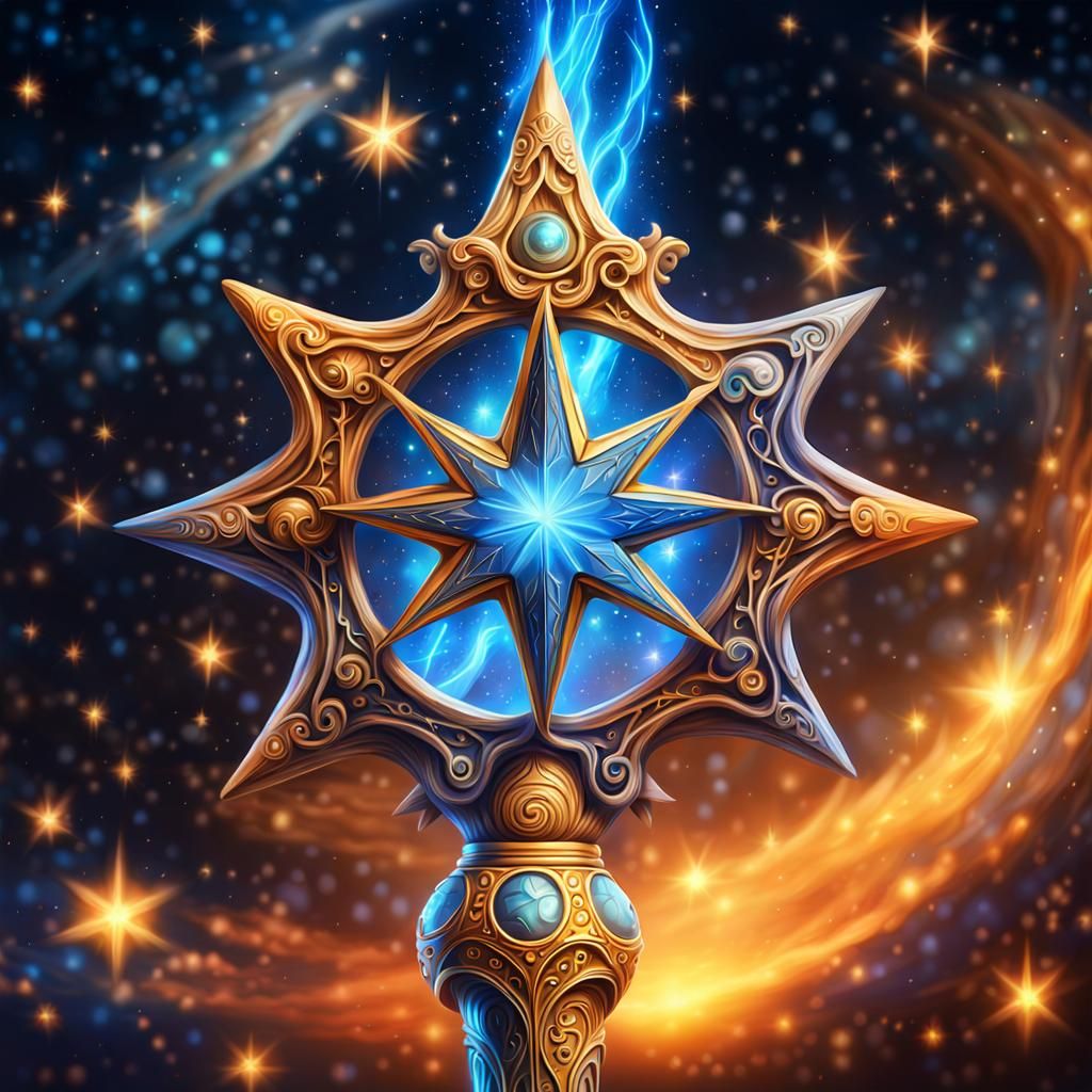 Staff of the Star - AI Generated Artwork - NightCafe Creator