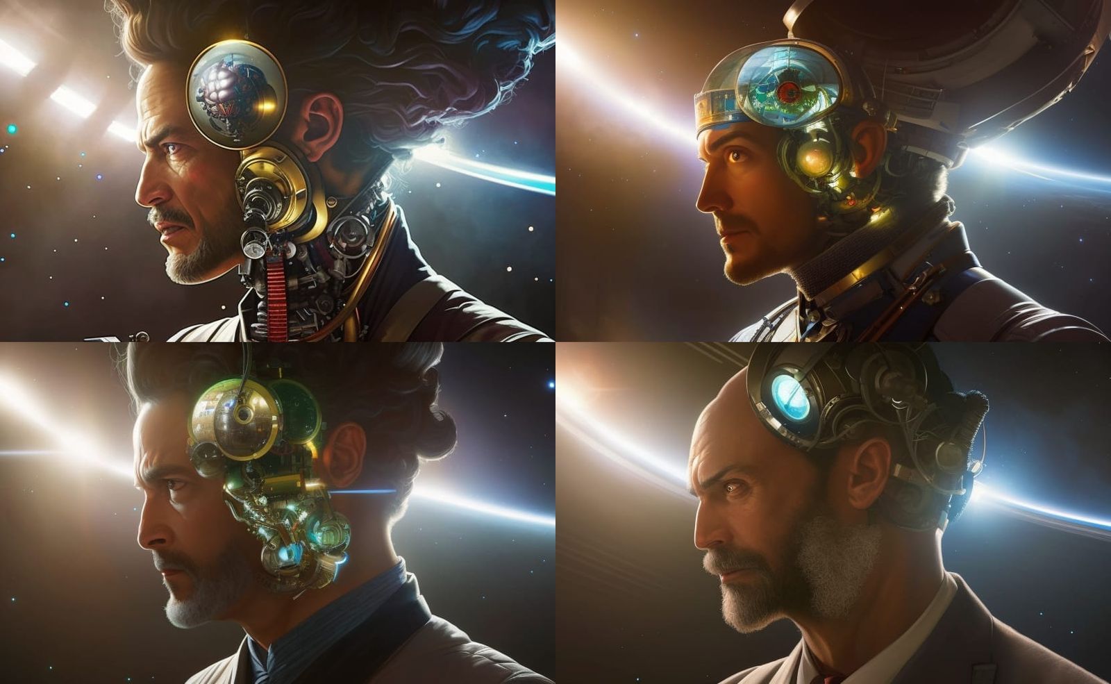 Mad scientist doctor BrainBlast in space station planning to conquer ...