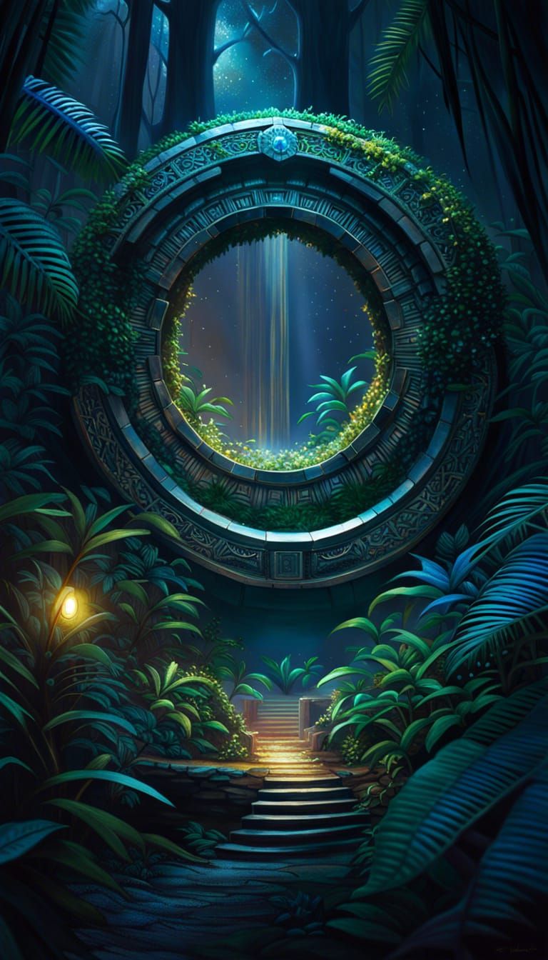 Stargate - AI Generated Artwork - NightCafe Creator