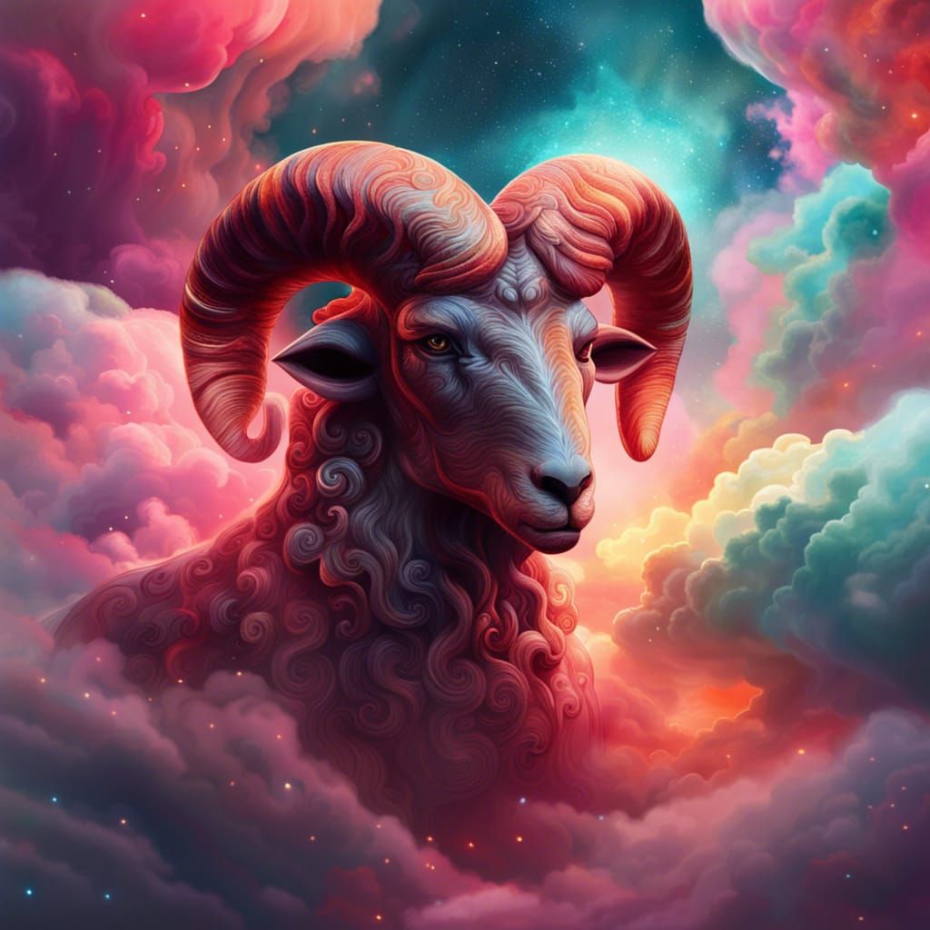Zodiac: Aries - AI Generated Artwork - NightCafe Creator