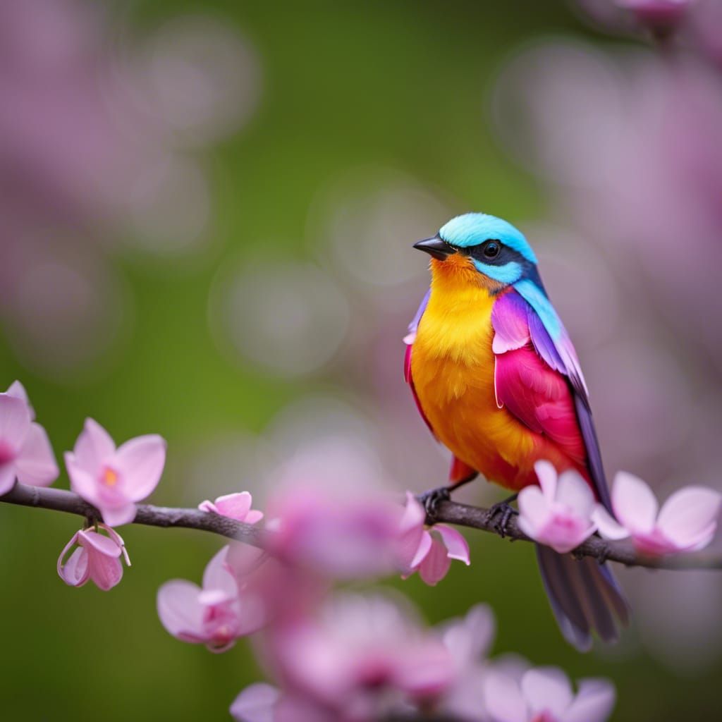 Chimeric bird - AI Generated Artwork - NightCafe Creator