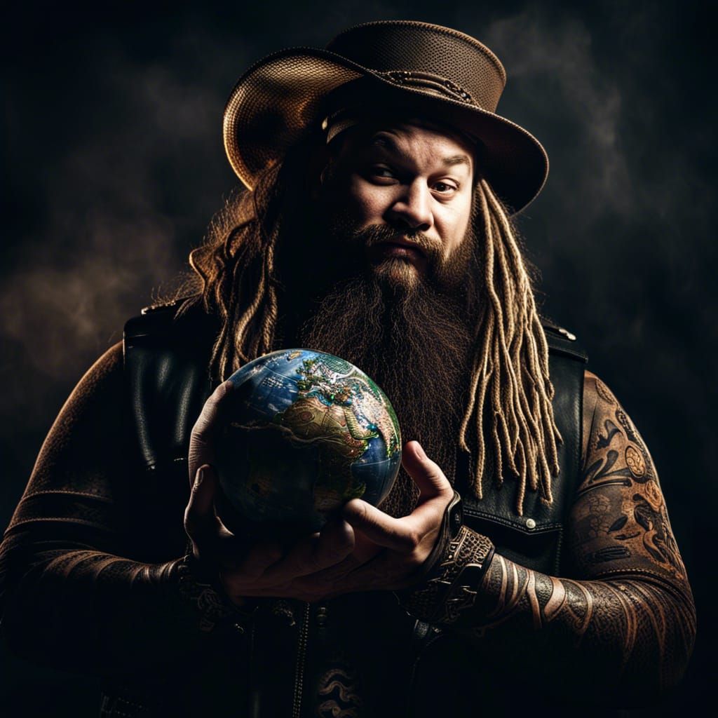 Bray Wyatt - The Eater of Worlds - AI Generated Artwork - NightCafe Creator
