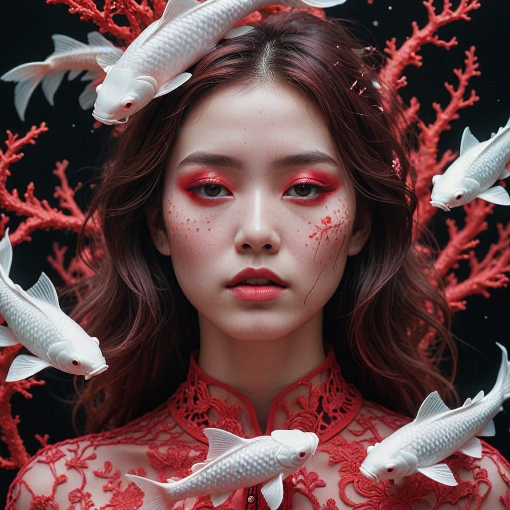 woman, shiny aura - woman, shiny aura