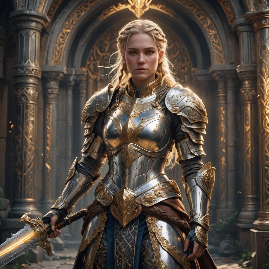 Lady Meredith Falcone - AI Generated Artwork - NightCafe Creator