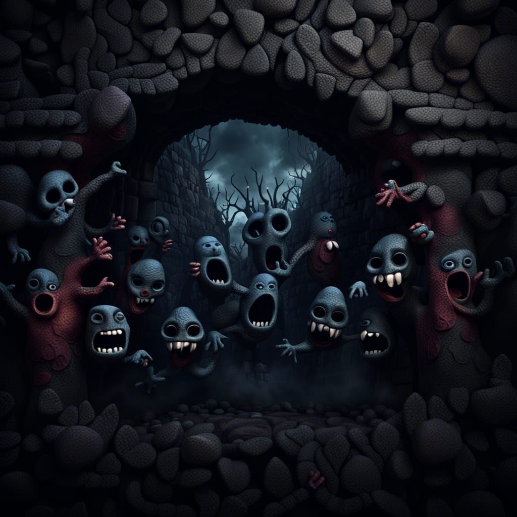 Dead Wall 1 - AI Generated Artwork - NightCafe Creator