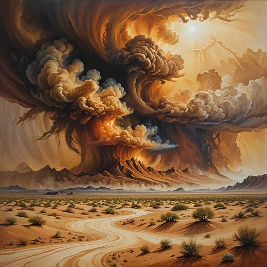 Sandstorm - AI Generated Artwork - NightCafe Creator