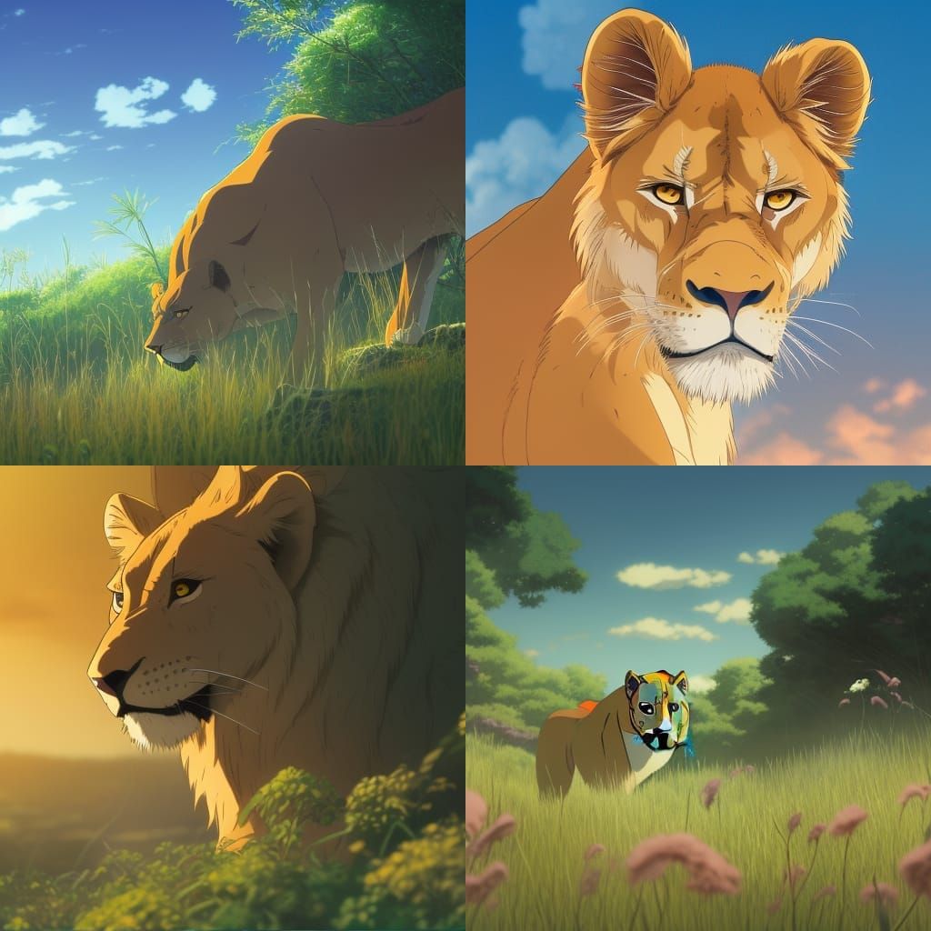 Lioness - AI Generated Artwork - NightCafe Creator
