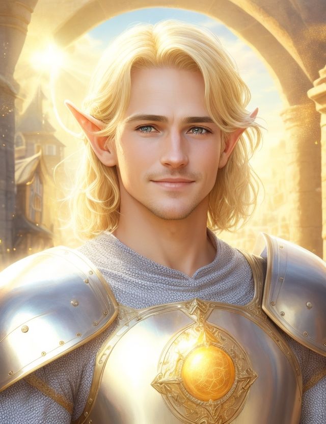 Sun-elf prince - AI Generated Artwork - NightCafe Creator