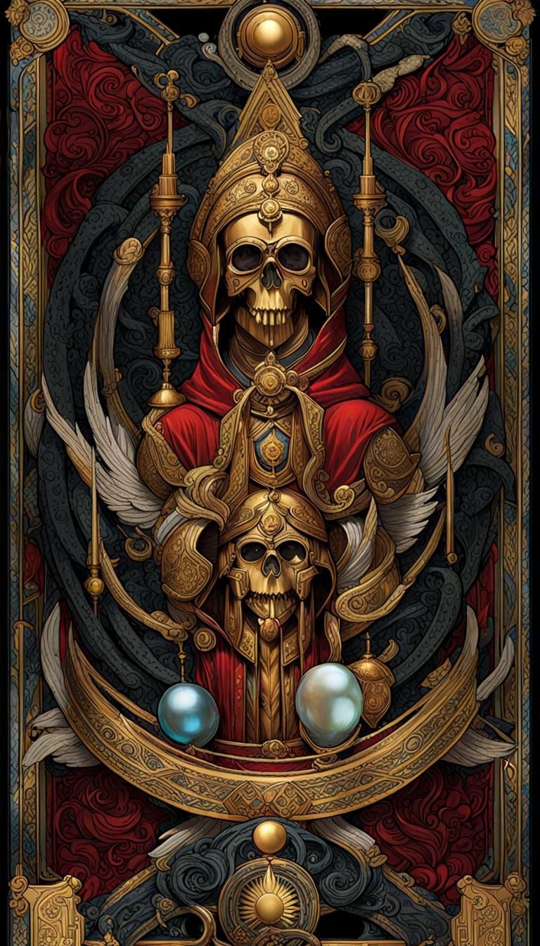 Death - The Imperial Tarot from Warhammer 40k Unused II - AI Generated ...